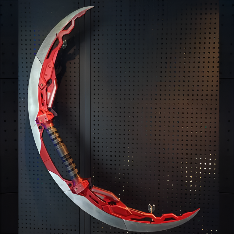 3D Printed Retractable Sword with Mecha-Style Trigger Switch
