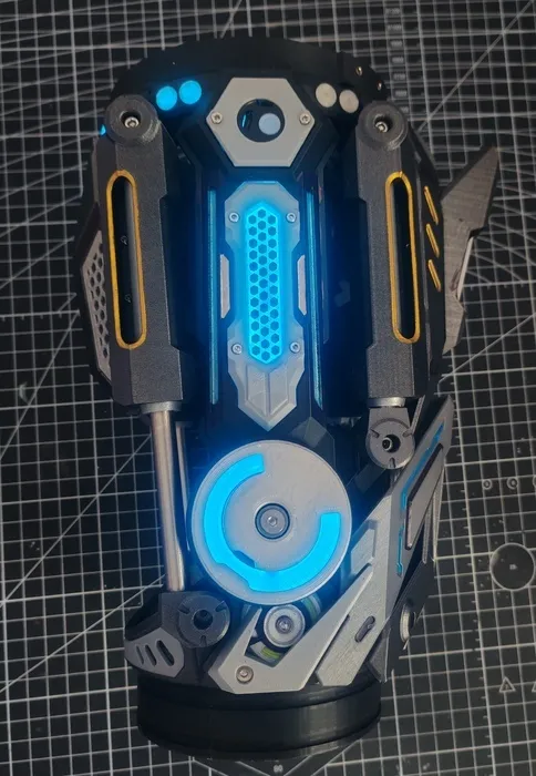3D-Printed Exoskeleton Arm Armor - 3D4Create